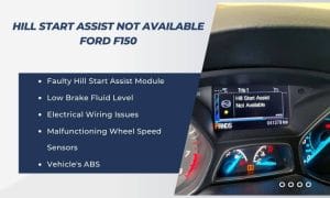 How to Fix Hill Start Assist Not Available Ford f150?