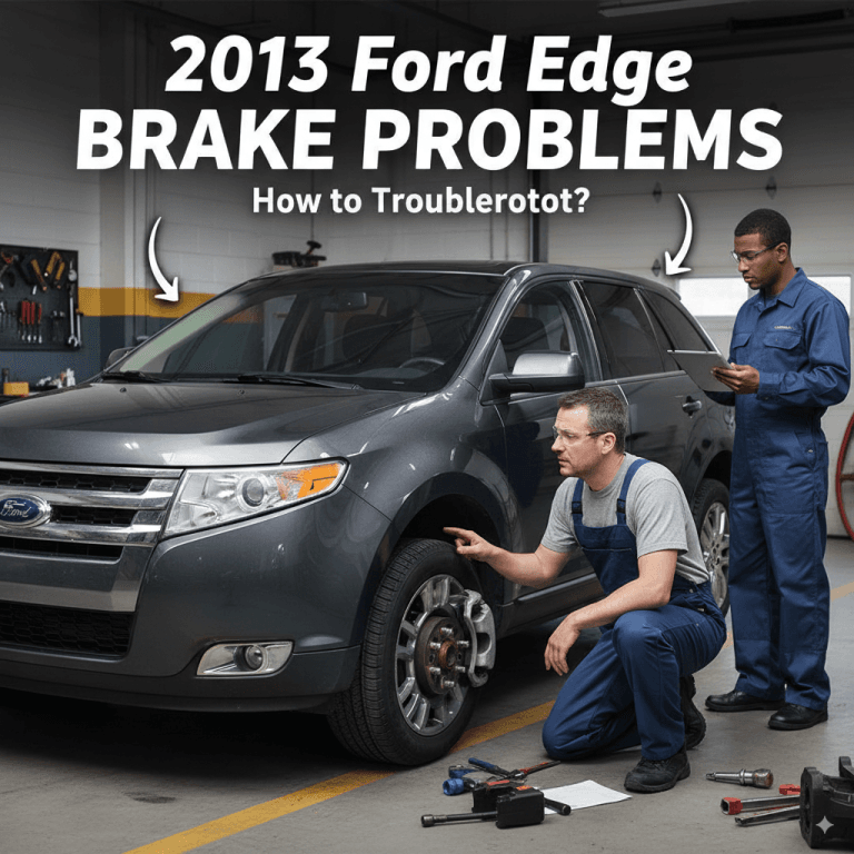 2013 Ford Edge Brake Problems- How to Troubleshoot?