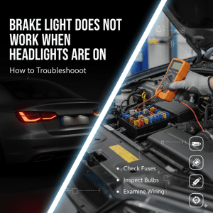 Brake Light Does Not Work When Headlights Are On- How to Troubleshoot?