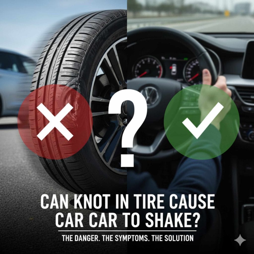 Can Knot In Tire Cause Car To Shake: Proven Fix