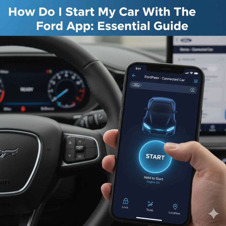 How Do I Start My Car With The Ford App: Essential Guide