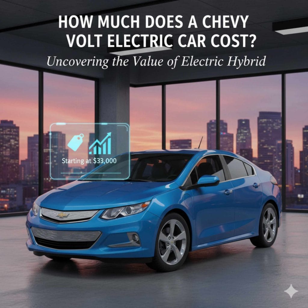 How Much Does a Chevy Volt Electric Car Cost: Essential Guide