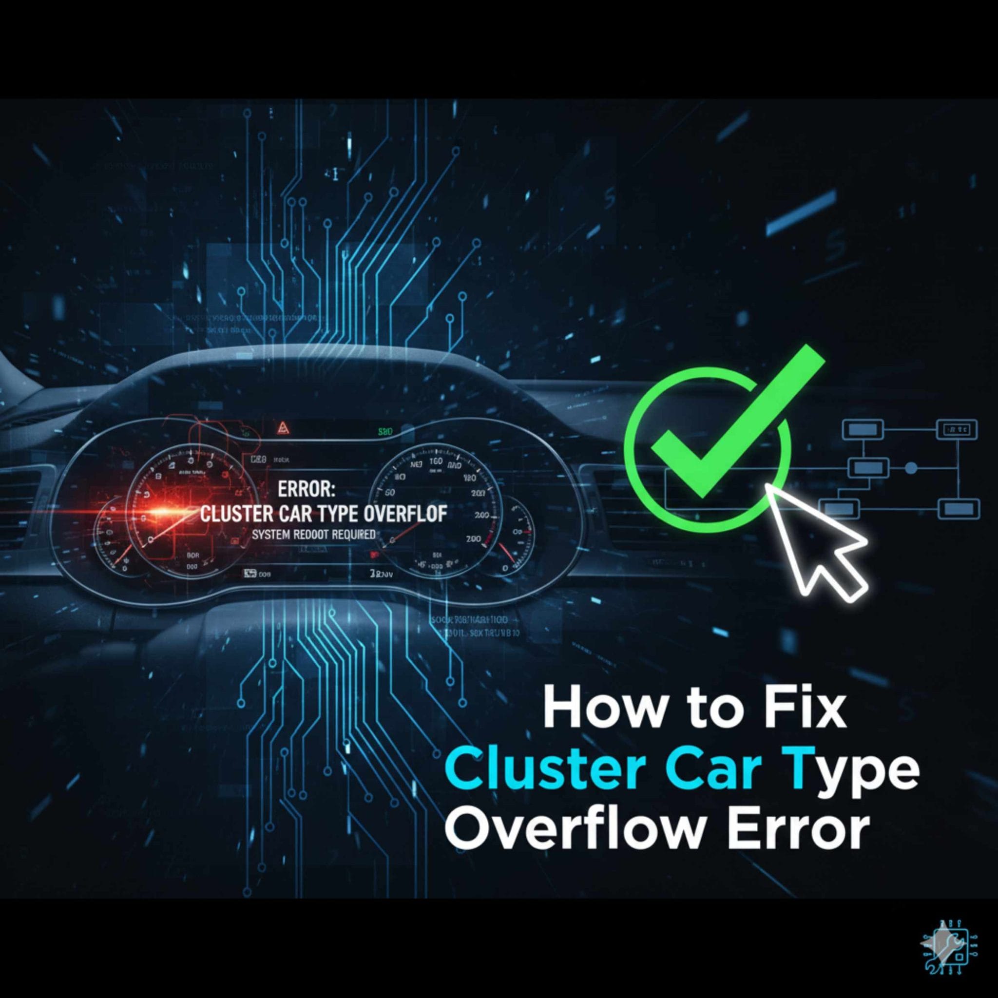 How to Fix Cluster Car Type Overflow Error: Proven Methods