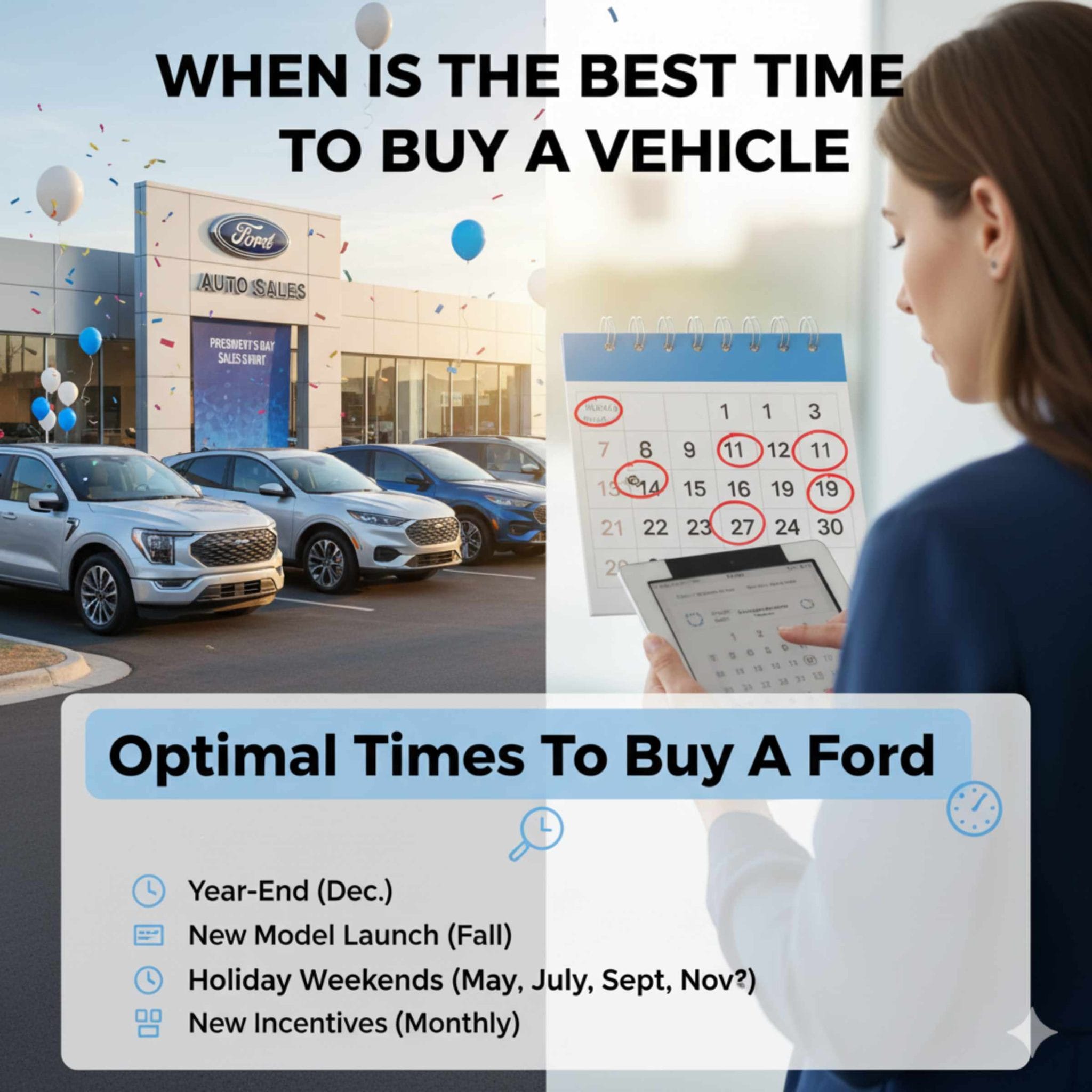 When Is The Best Time To Buy A Ford Vehicle: Genius Savings