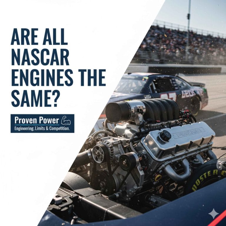 Are All NASCAR Engines The Same? Proven Power
