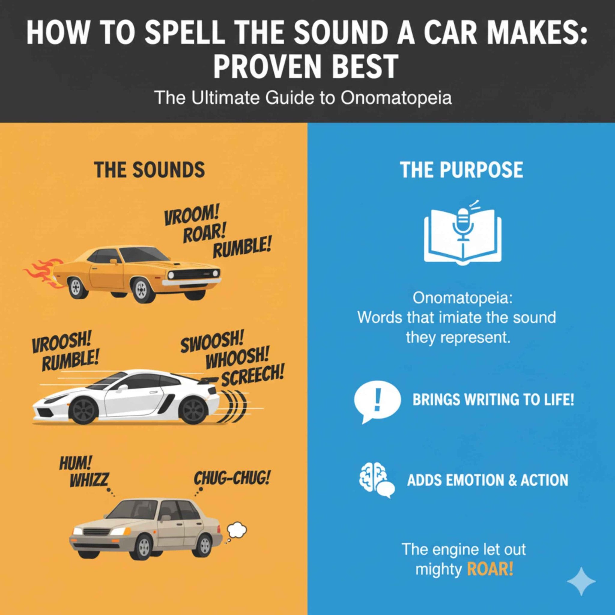 How To Spell The Sound A Car Makes: Proven Best