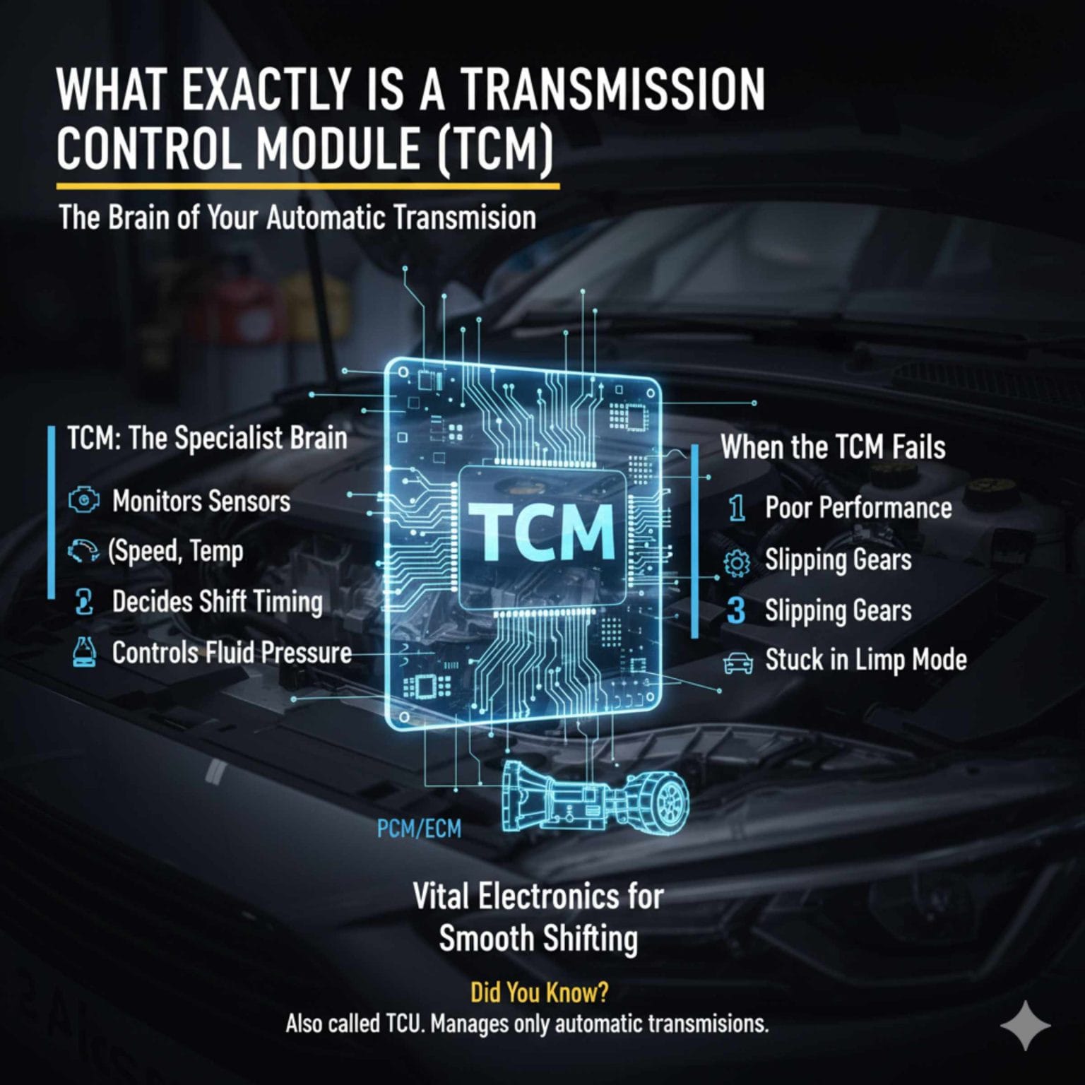 Cost of a Transmission Control Module for a 2014 Ford Focus: Essential ...