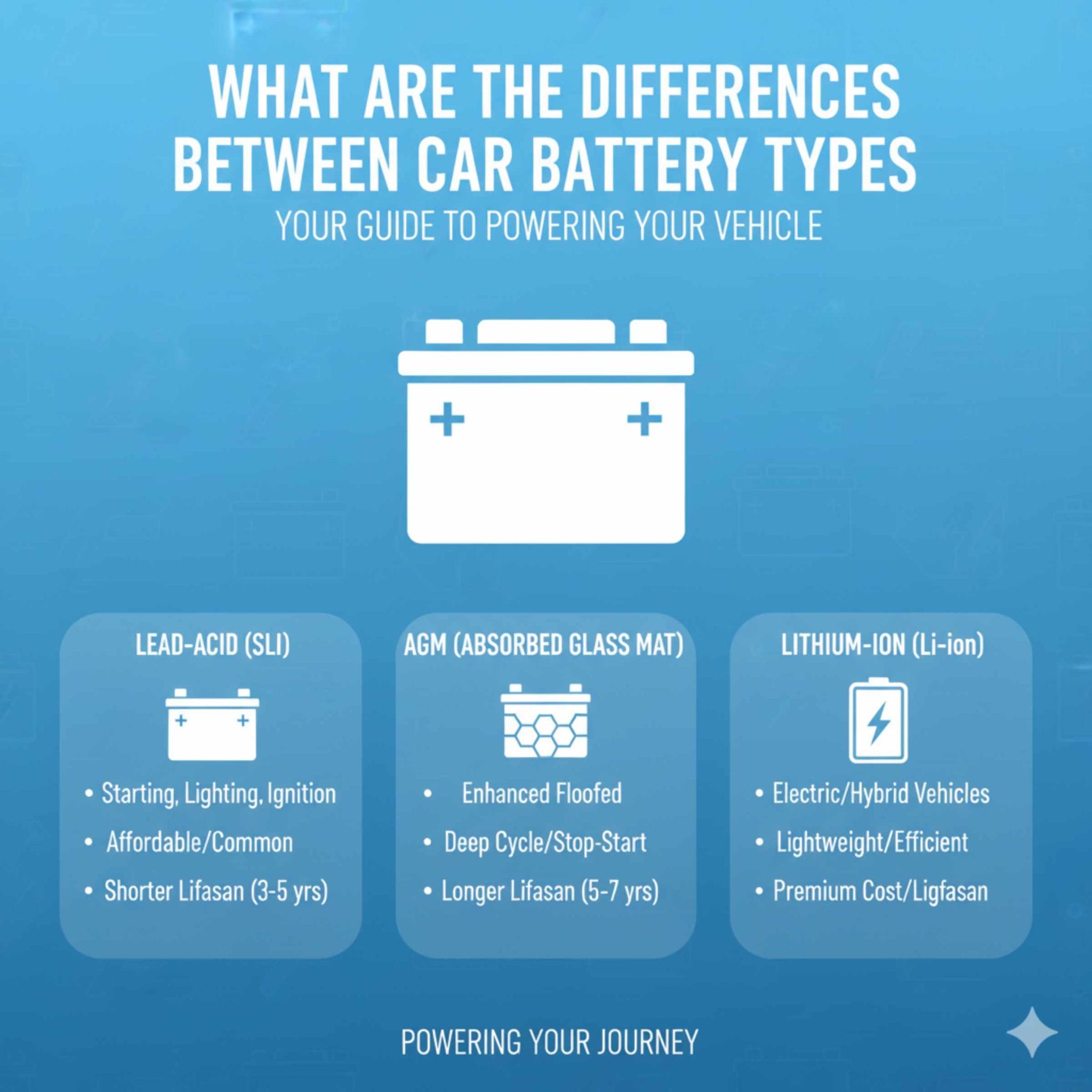 What Is The Difference Between Car Battery Types: Proven Guide