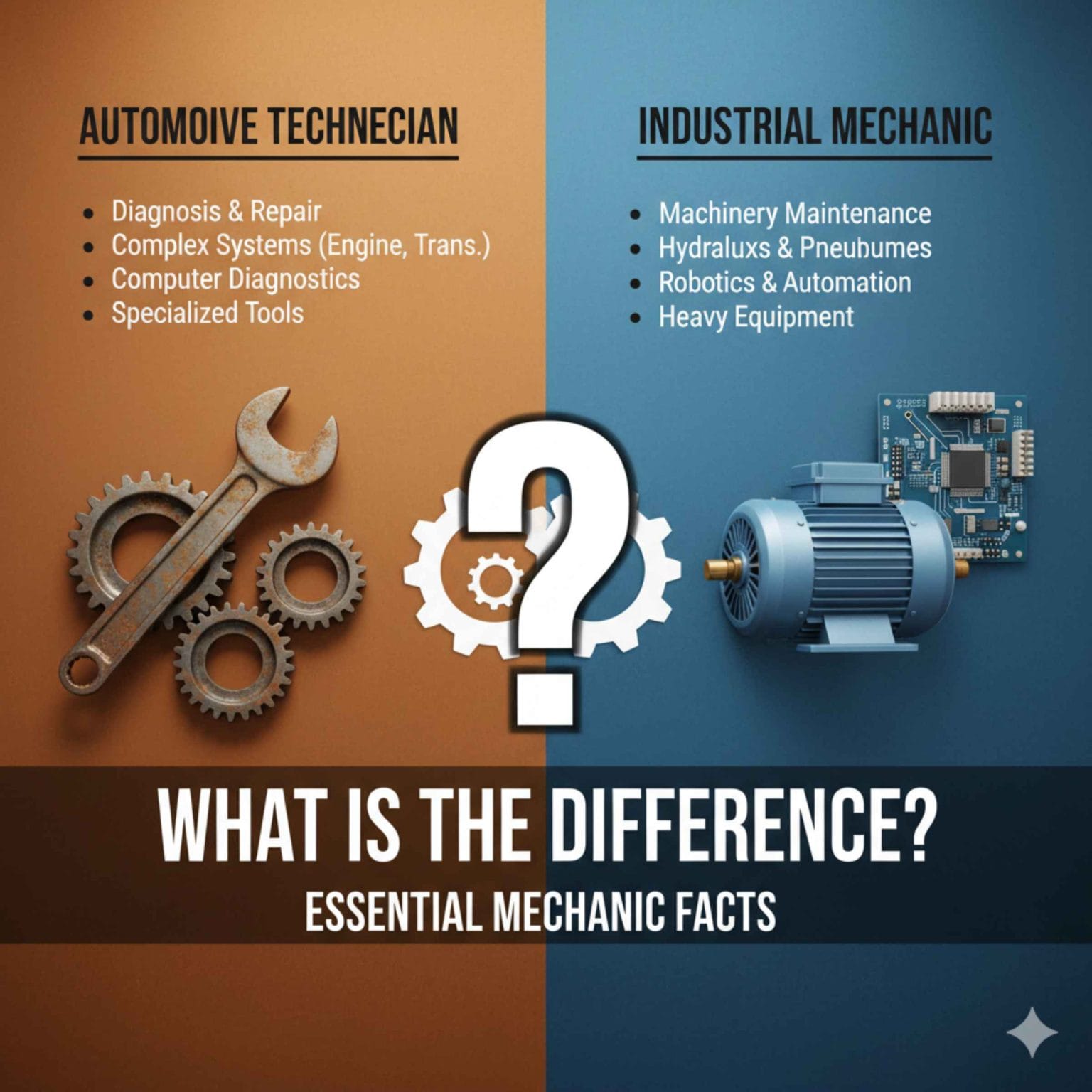 What Is The Difference: Essential Mechanic Facts