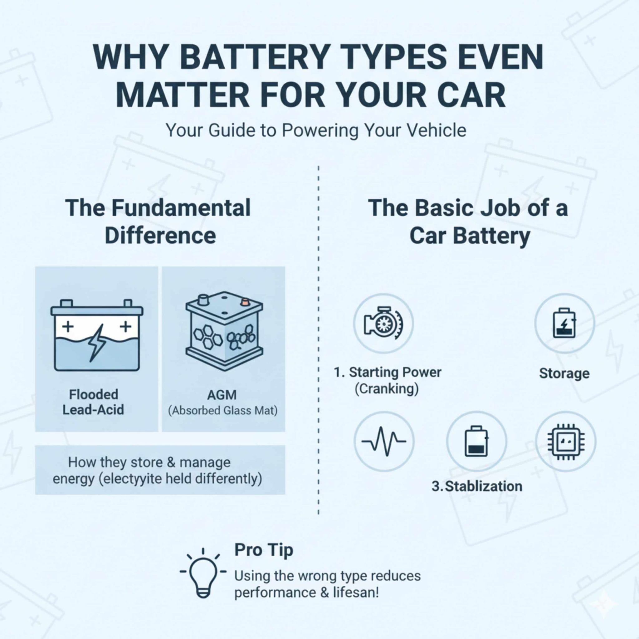 What Is The Difference Between Car Battery Types: Proven Guide
