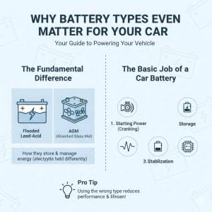 What Is The Difference Between Car Battery Types: Proven Guide