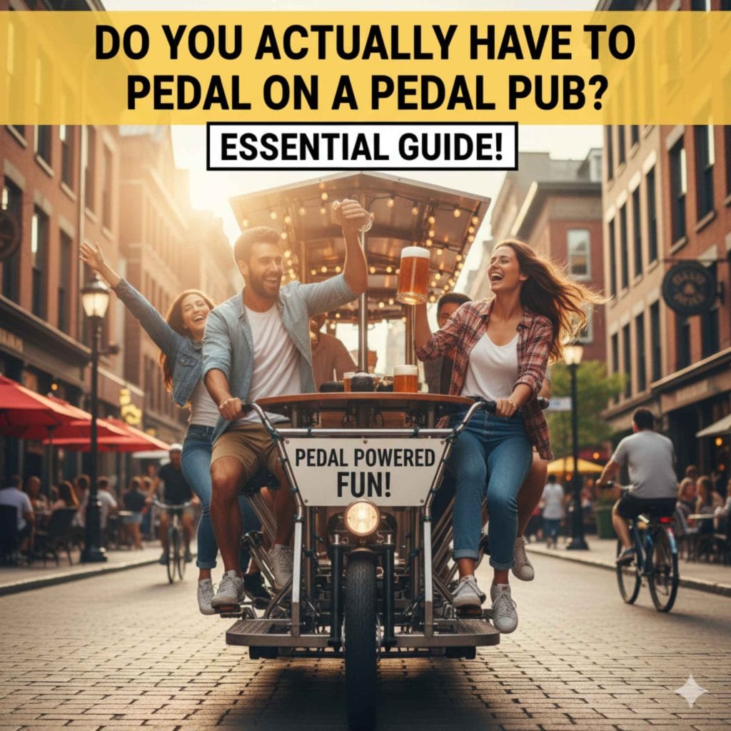 Do You Actually Have To Pedal On A Pedal Pub? Essential Guide