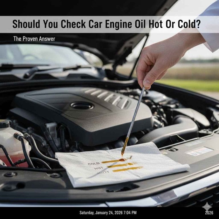 Should You Check Car Engine Oil Hot or Cold? (Expert Answer)
