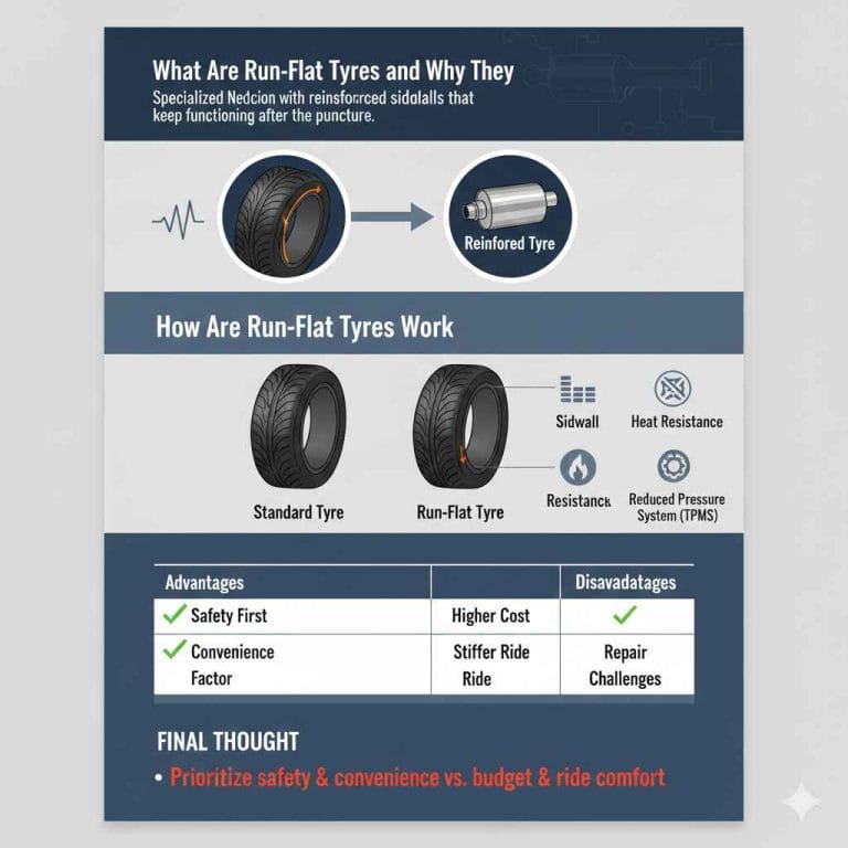 How to Spot Run-Flat Car Tyres: A Simple Guide