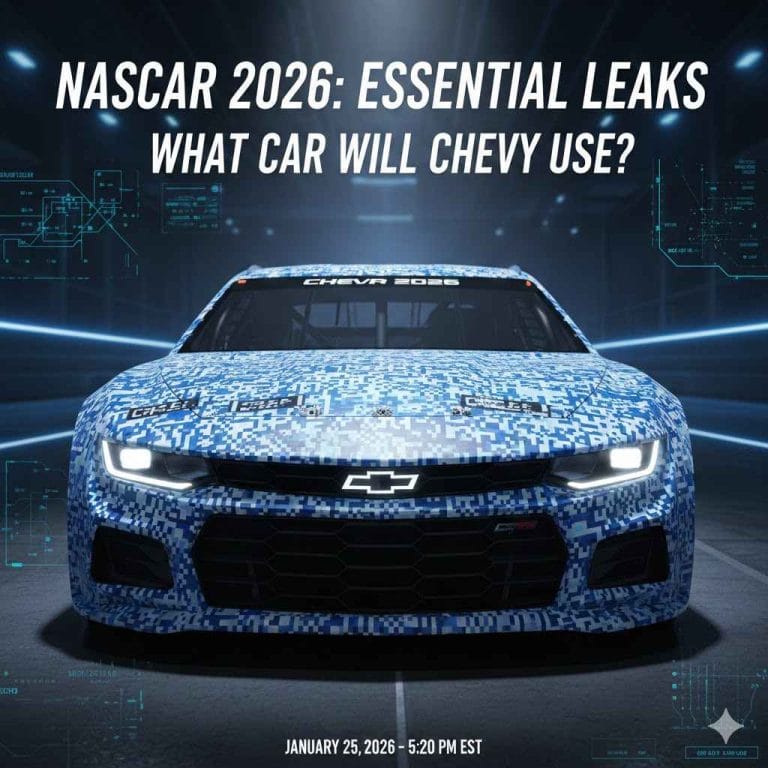 What Car Will Chevy Use in Nascar 2026 Essential Leaks (Complete Guide)