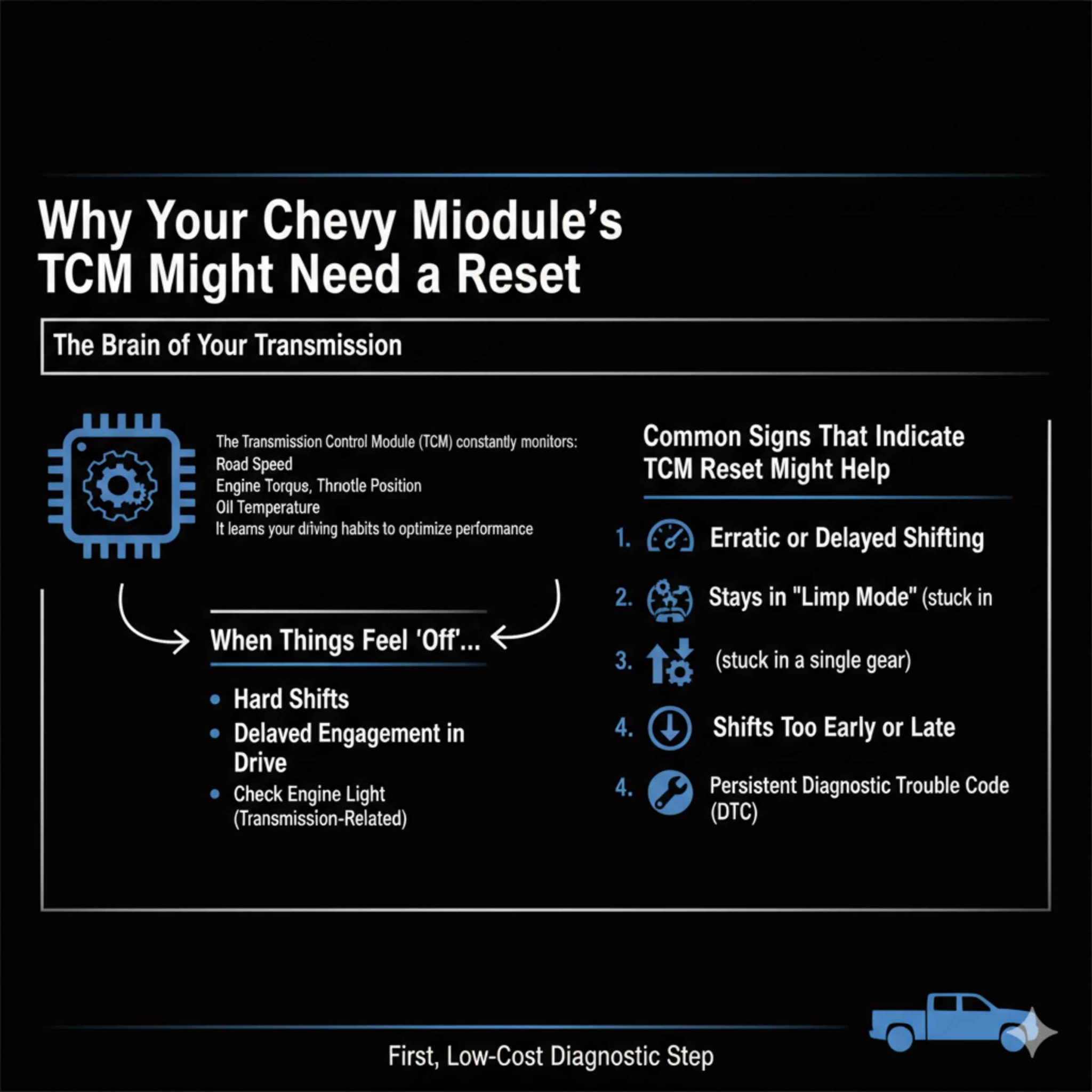 Proven Steps: Reset Transmission Control Module Chevy Silverado 1500