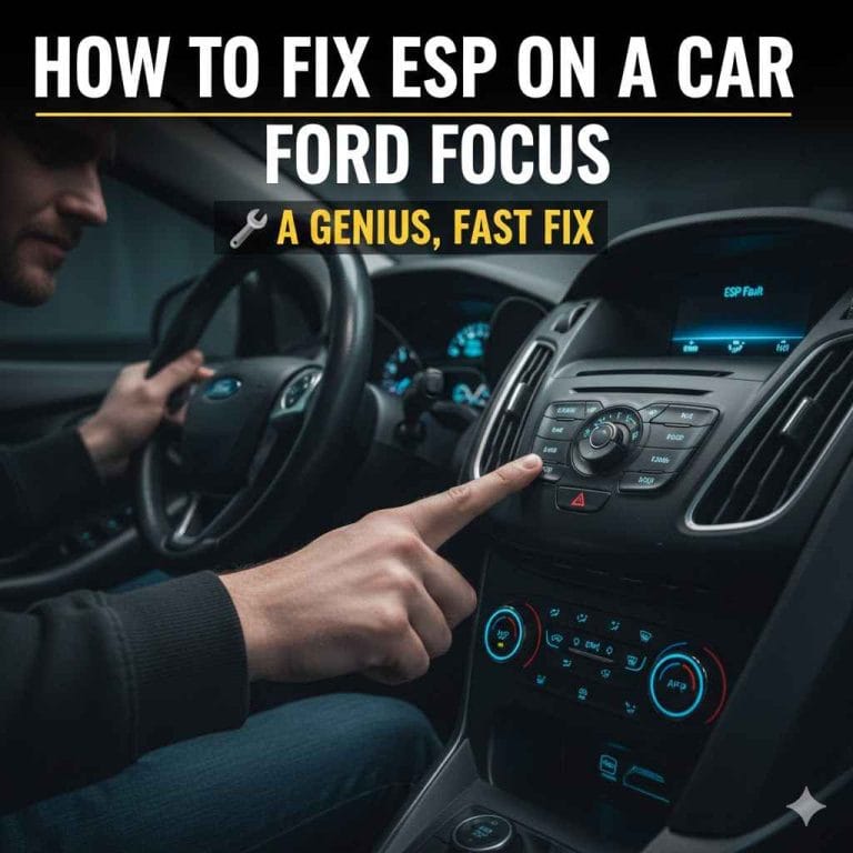 How to Fix ESP on a Car Ford Focus: A Genius, Fast Fix