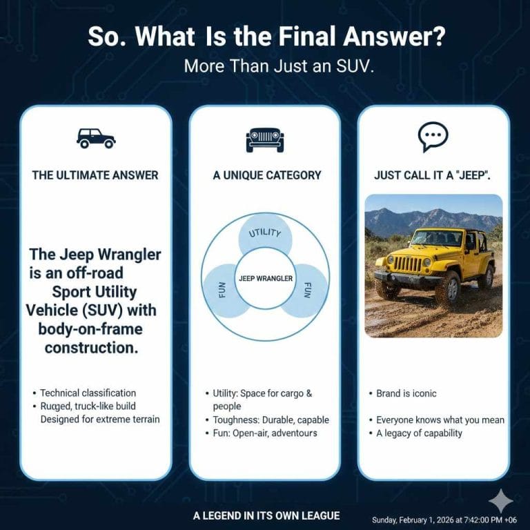 What Vehicle Type Is A Jeep Wrangler: The Ultimate Answer
