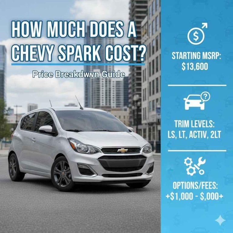 How Much Does a Chevy Spark Car Cost? Price Breakdown Guide